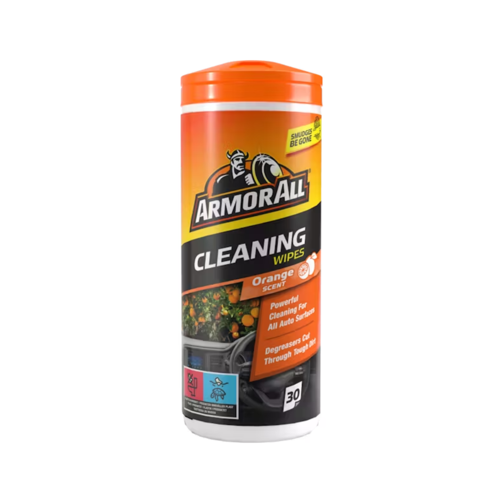 ArmorAll Orange Cleaning Wipes 30ct Tub GAA45030ENE – Opal Products UK