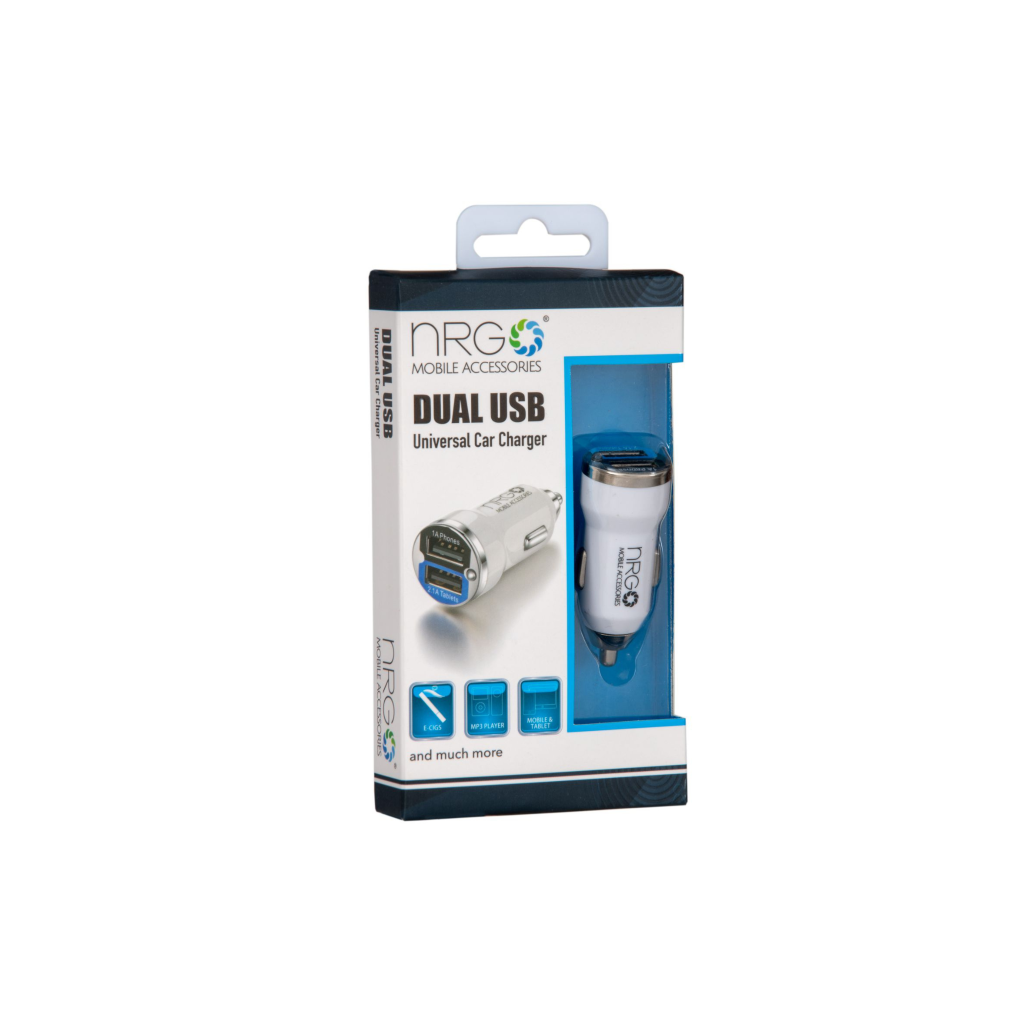 NRG Dual USB Charger – Opal Products UK